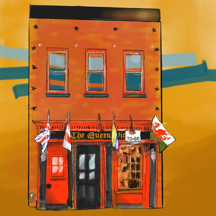 Queen vic - Nodicenodice - Drawings & Illustration, Buildings ...