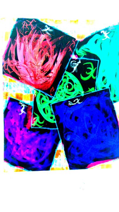 Negative Colors - Elizabeth S. Peters ESP - Drawings & Illustration ...