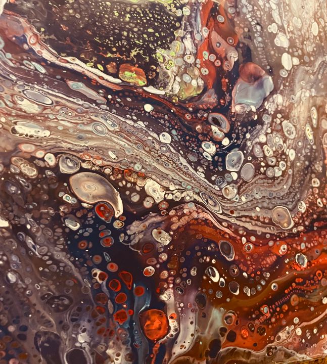 Chocolate Droplets - www.Uniqueliquidartfindsstore.com - Paintings ...