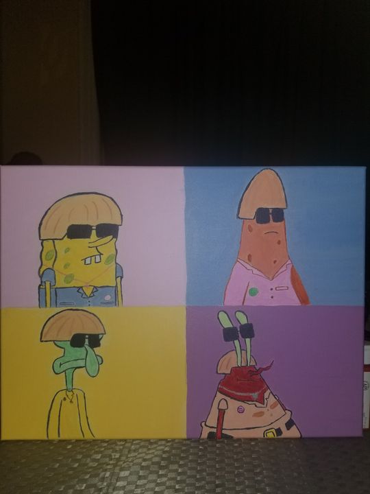 Spongebob the creator - Mello - Paintings & Prints, Entertainment ...