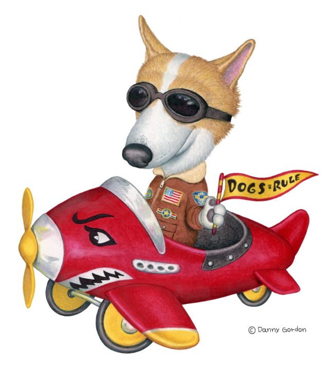 Cosmo the Corgi - Danny Gordon Art - Drawings & Illustration, Animals ...