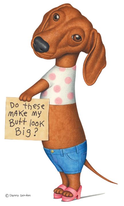 Georgia the Dachshund - Danny Gordon Art - Drawings & Illustration ...