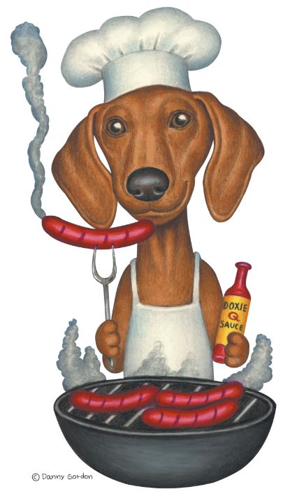 Wilson the Dachshund - Danny Gordon Art - Drawings & Illustration ...