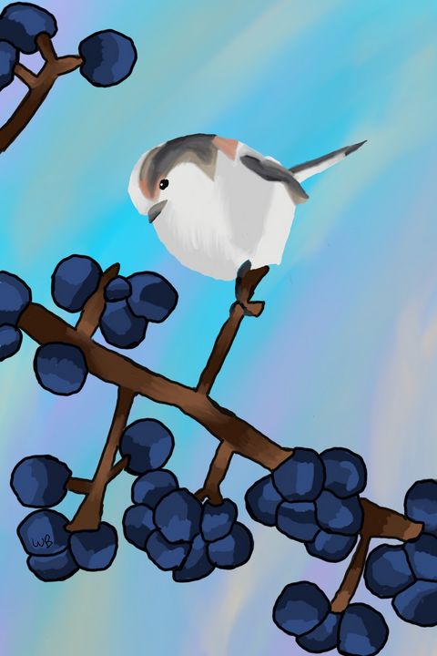 Pretty little bird - Wendybird - Digital Art & AI, Animals, Birds ...