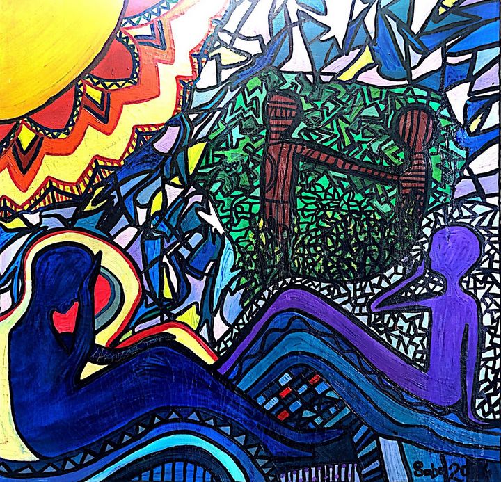 A Seperation - Saba - Paintings & Prints, Abstract, Color - ArtPal