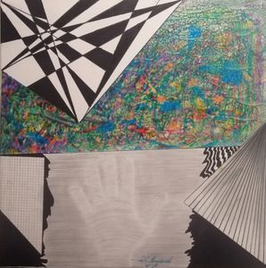 Petals - Ophelia - Paintings & Prints, Abstract, Irregular Forms - ArtPal