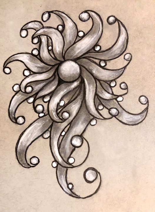 Star Seed Tangle - KairElizabeth - Drawings & Illustration, Astronomy ...