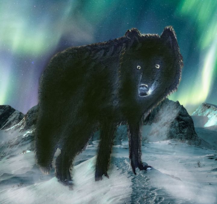 The Guardian - Art By Yvonne Sewell - Paintings & Prints, Animals ...