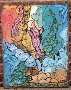 Slack Abstract - Paintings & Prints