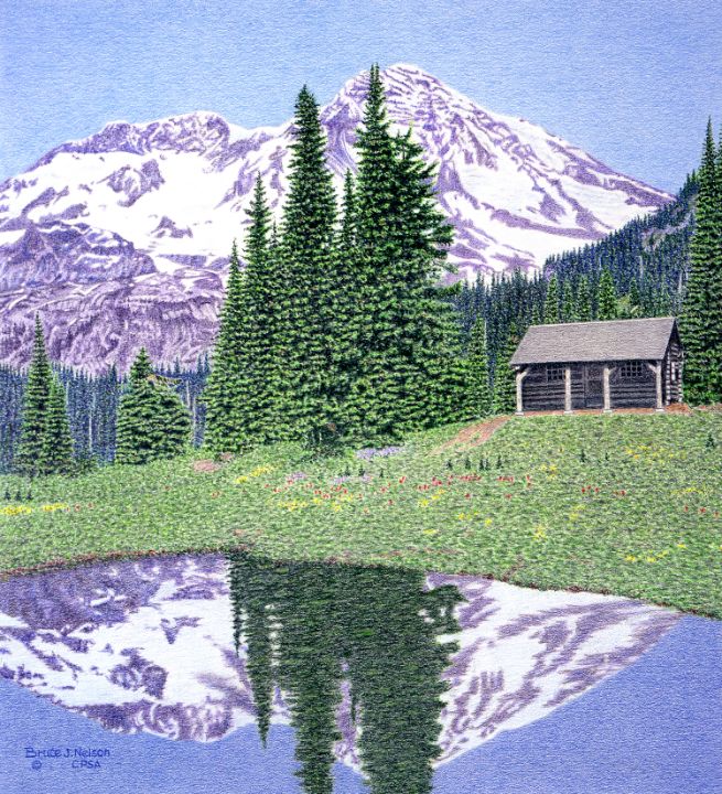 Indian Henry's Hunting Ground - Bruce J. Nelson Art - Paintings ...