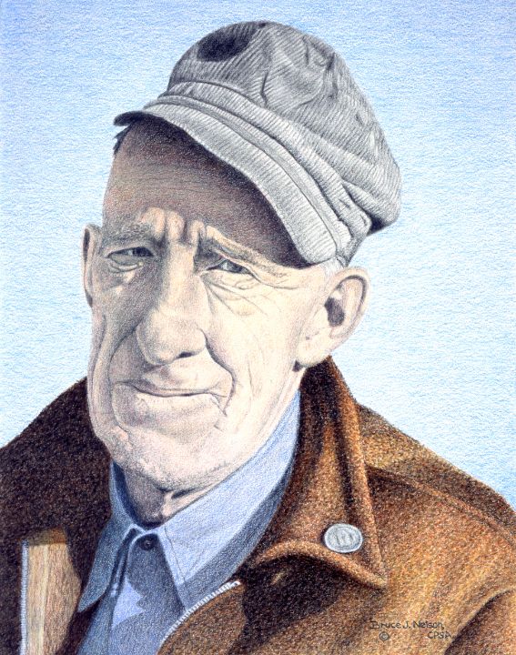 Henry Davis #4 - Bruce J. Nelson Art - Paintings & Prints, People ...