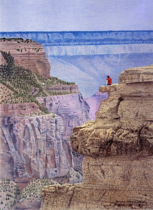 The Catbird Seat - Bruce J. Nelson Art - Paintings & Prints, Landscapes ...