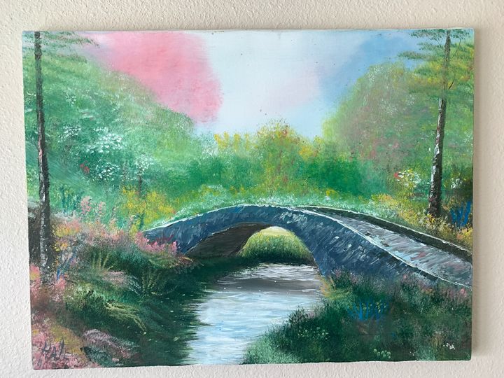 Peaceful Walk - Gary Hale - Paintings & Prints, Landscapes & Nature ...