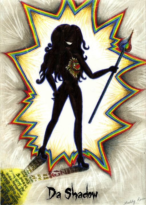 Da Shadow - Maddy Rusu - Drawings & Illustration, Fantasy & Mythology ...