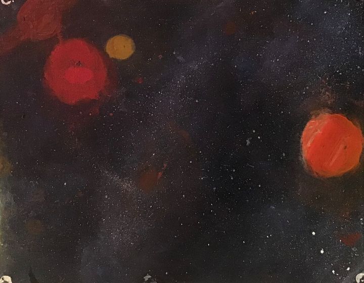 Simple Space - Isa's Art - Paintings & Prints, Astronomy & Space ...