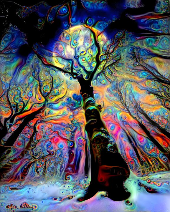 tree vision - jhdavis - Digital Art, Abstract, Other Abstract - ArtPal