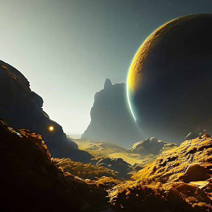 Alien World - Vizion5 - Drawings & Illustration, Astronomy & Space ...