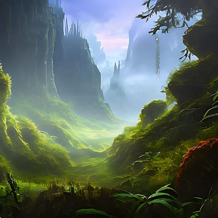 Predator Forest - Vizion5 - Drawings & Illustration, Astronomy & Space ...