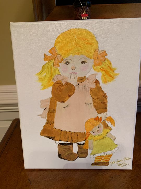 Shy little one..... - Kathi Jacobs Fodor - Paintings & Prints ...