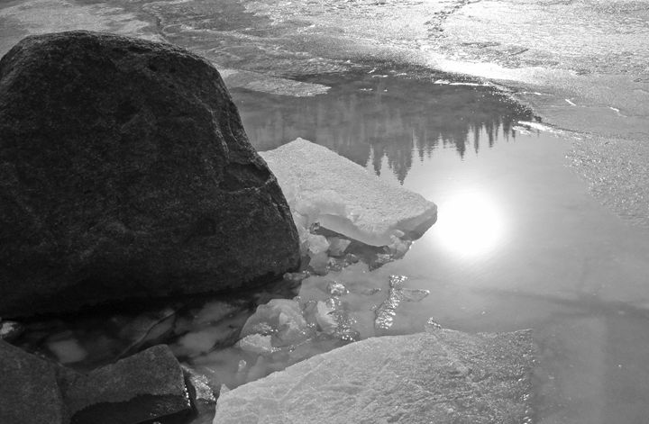 Ice Reflections - Art by Iain - Photography, Landscapes & Nature ...
