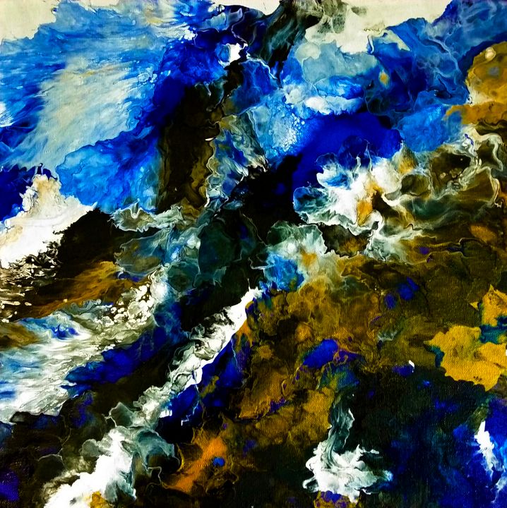 Struggle / Борьба - Anna - Paintings & Prints, Abstract, Color - ArtPal