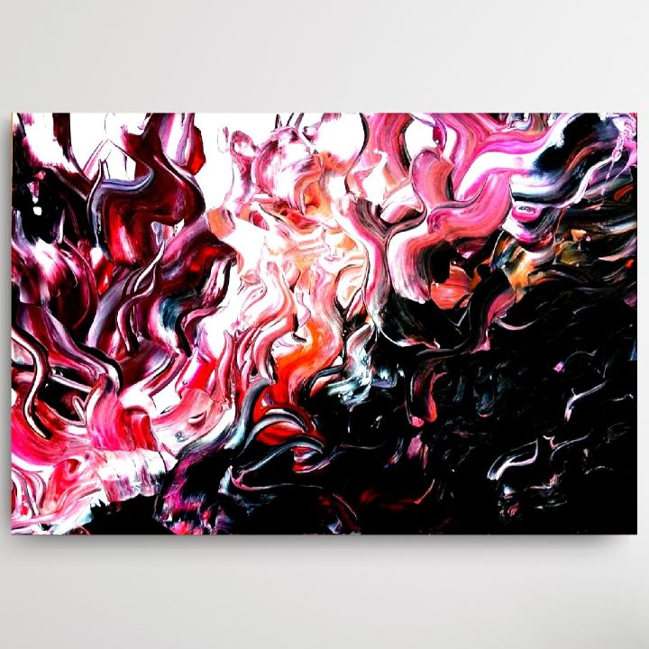 The Forest - Anna - Paintings & Prints, Abstract, Color - ArtPal