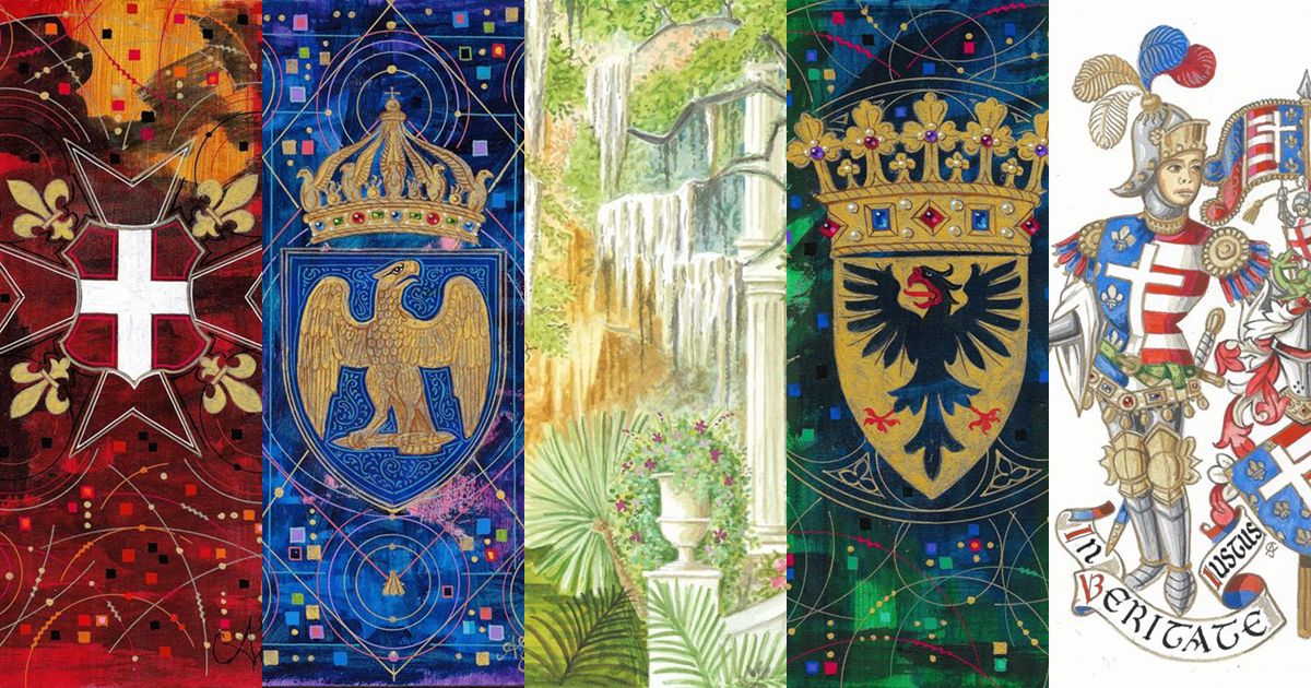 Orleans Heraldry & Fine Art - Paintings & Prints, Drawings & Illustration