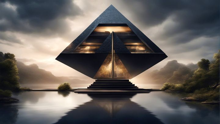 Pyramid 1 - Studio Anamais - Digital Art & AI, Buildings & Architecture ...