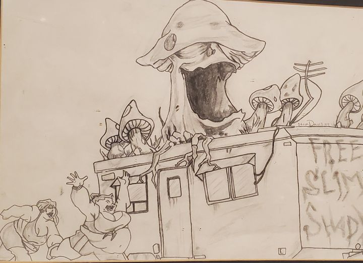 Slim Shady - S1inister - Drawings & Illustration, Entertainment, Music ...