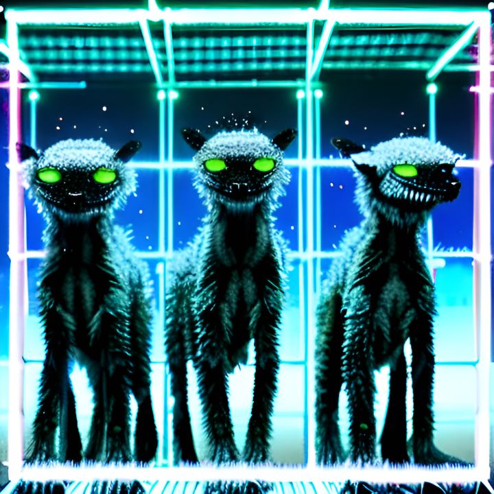 otherworldly bipedal creatures 106 - Tommy - Digital Art & AI, Fantasy ...