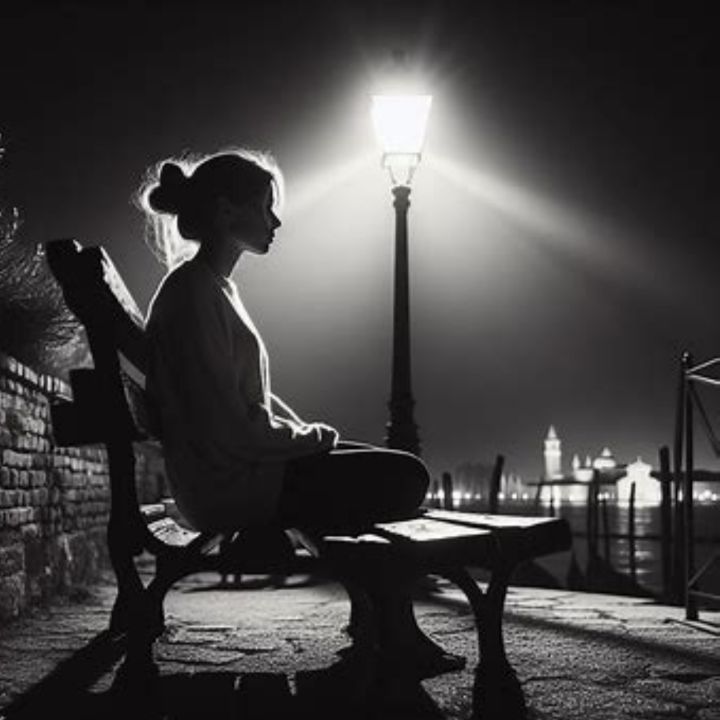 Nocturnal Contemplation - Artpleasuredesign - Digital Art & AI, People ...