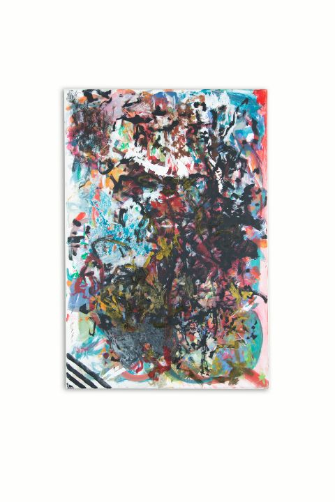 Shuǐ Píng Bone Fire - StagHeracleTimes - Paintings & Prints, Abstract ...