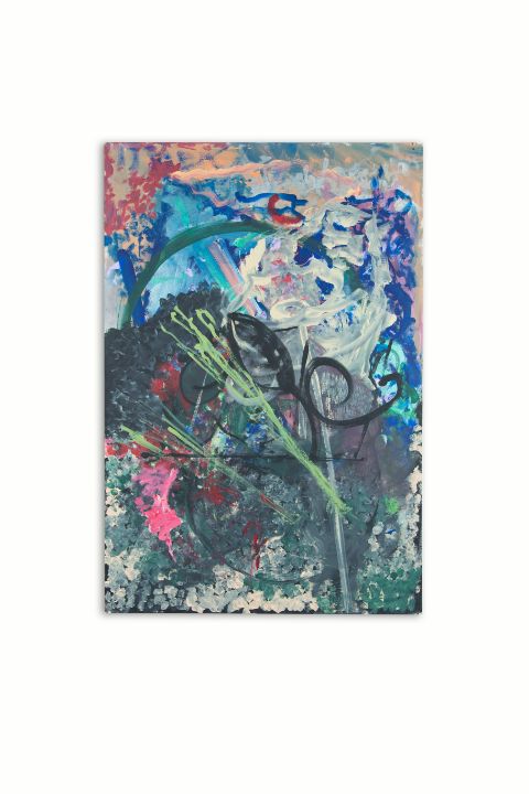 Bin'Solomon - StagHeracleTimes - Paintings & Prints, Abstract, Color ...