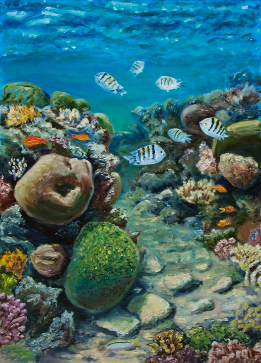Underwater Sea Life Art