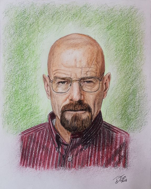 Walter White - DTL ART. - Drawings & Illustration, People & Figures ...