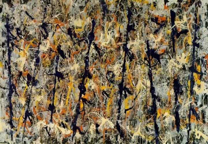 BLUE POLES NUMBER 11 1952 1 - Jackson Pollock - Paintings & Prints ...