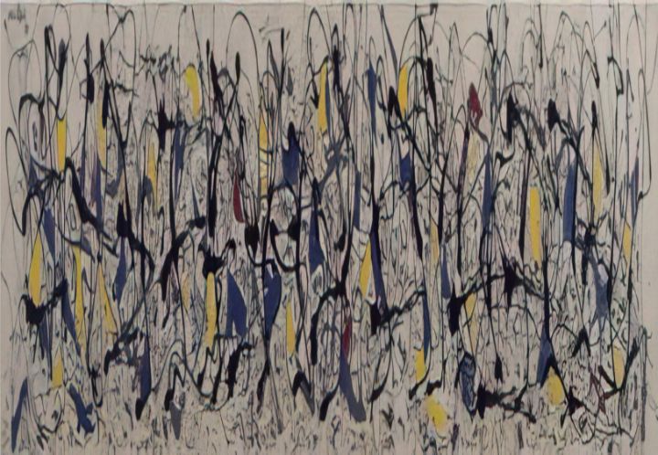 SUMMERTIME NUMBER 9A 1948 - Jackson Pollock - Paintings & Prints ...