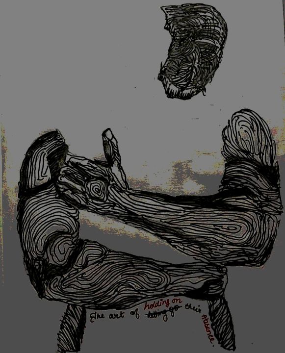 The art of HOLDING ON their ABSENCE - Bdesi - Drawings & Illustration ...