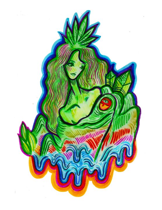 Santa Maria - Shiny Happy Lala - Drawings & Illustration, Fantasy ...