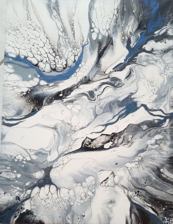 Source jaillissante - Florence Acrylic Art - Paintings & Prints ...