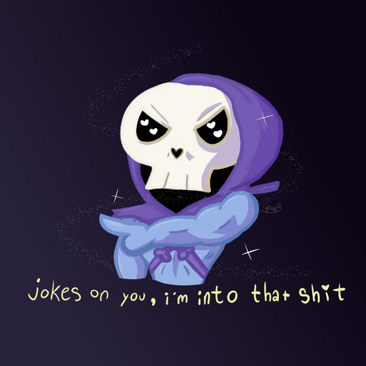 Cute Skeletor Meme - PiperB - Digital Art & AI, Humor & Satire, Jokes ...