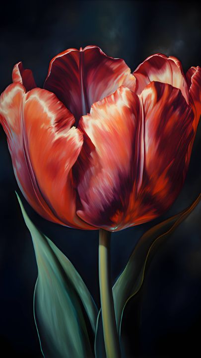 Tulip - KaiRhysArt - Paintings & Prints, Flowers, Plants, & Trees, Flowers, Flowers I-Z, Tulips ...