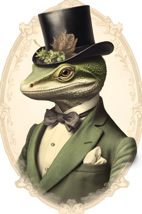 Established Gentleman - KaiRhysArt - Paintings & Prints, Animals, Birds ...