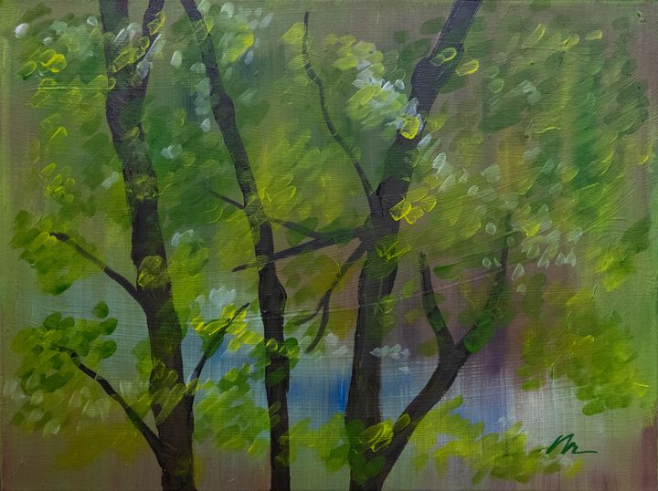 Summers Gone - B Anderson Painting - Paintings & Prints, Landscapes ...