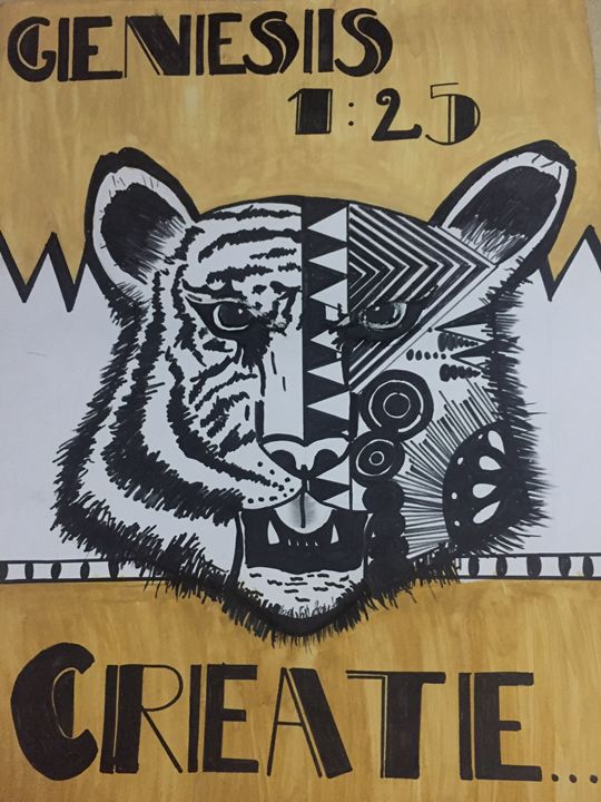 Creation - Lady Thida Ly - Paintings & Prints, Animals, Birds, & Fish, Other Animals, Birds ...