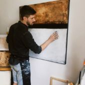 Higher Dunes - Alex Lansky - Paintings & Prints, Abstract, Landscape ...