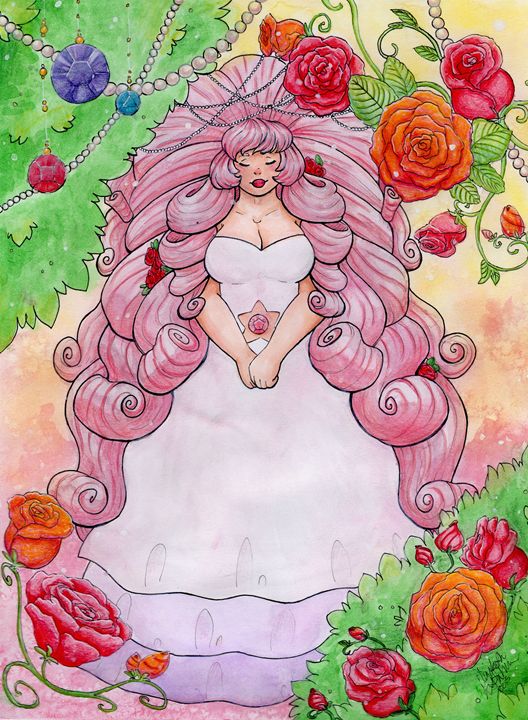 Rose Tranquility - Lioru92 - Drawings & Illustration, Entertainment ...