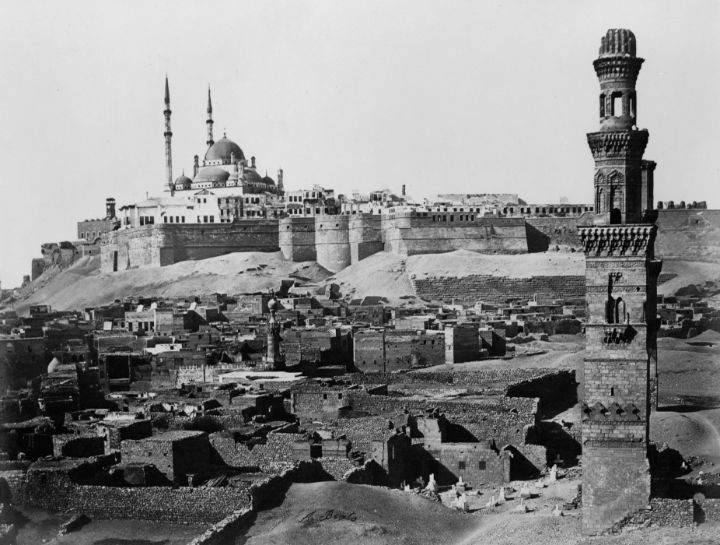 Cairo Citadel and tombs - Great Art Library - Paintings & Prints ...