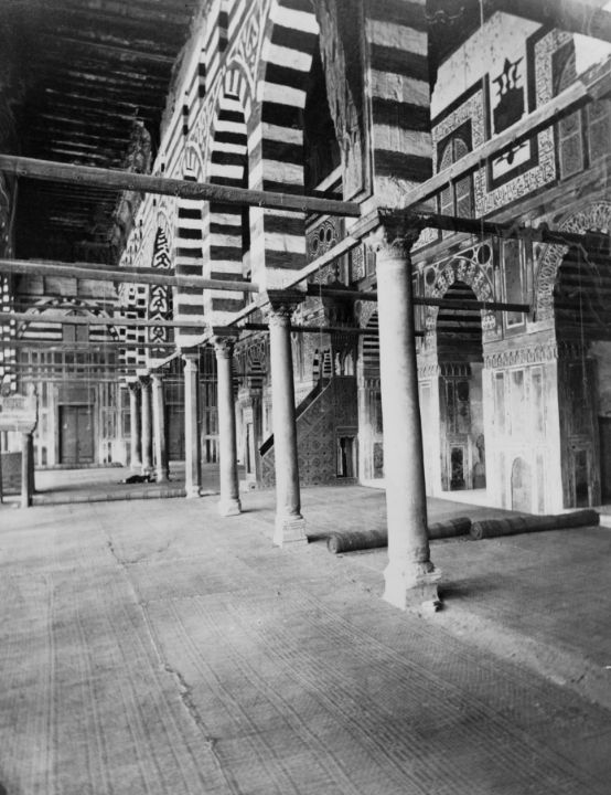 Cairo Interior of Great Mosque - Great Art Library - Paintings & Prints ...