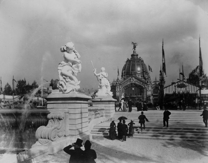 Central Dome Paris Exposition 1889 - Great Art Library - Paintings ...